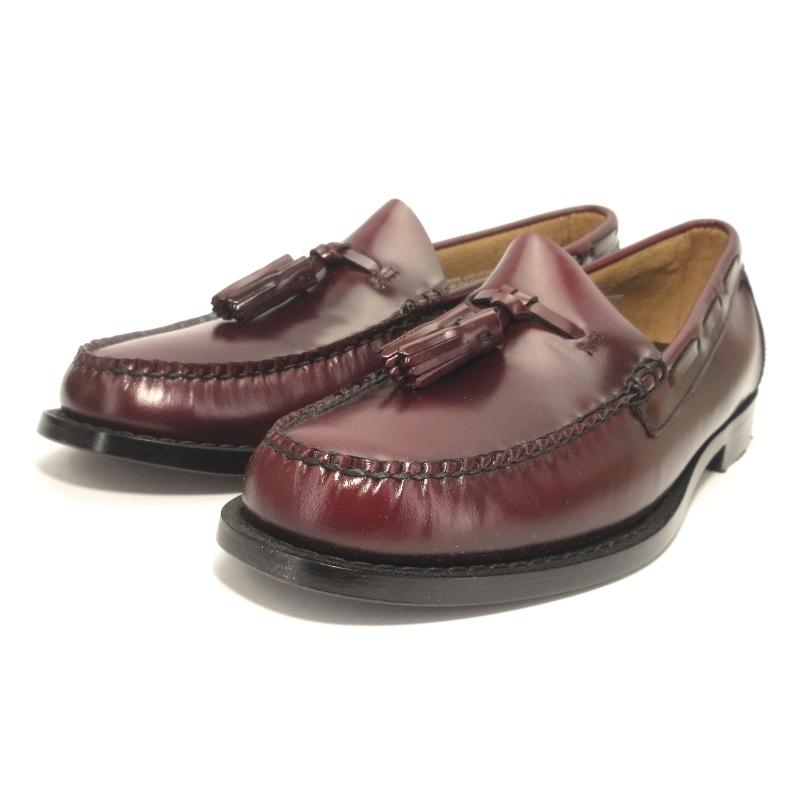 未使用 G.H. BASS WEEJUNS ジーエイチバス LARKIN MOC TASSEL BA11015 タッセルローファー WINE ...