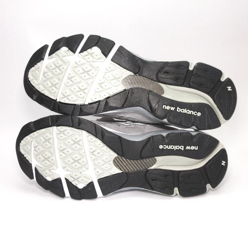 未使用 new balance ニューバランス 28cm M990GY3 USA製 990V3 復刻 ピッグスキンスウェード メッシュ ...
