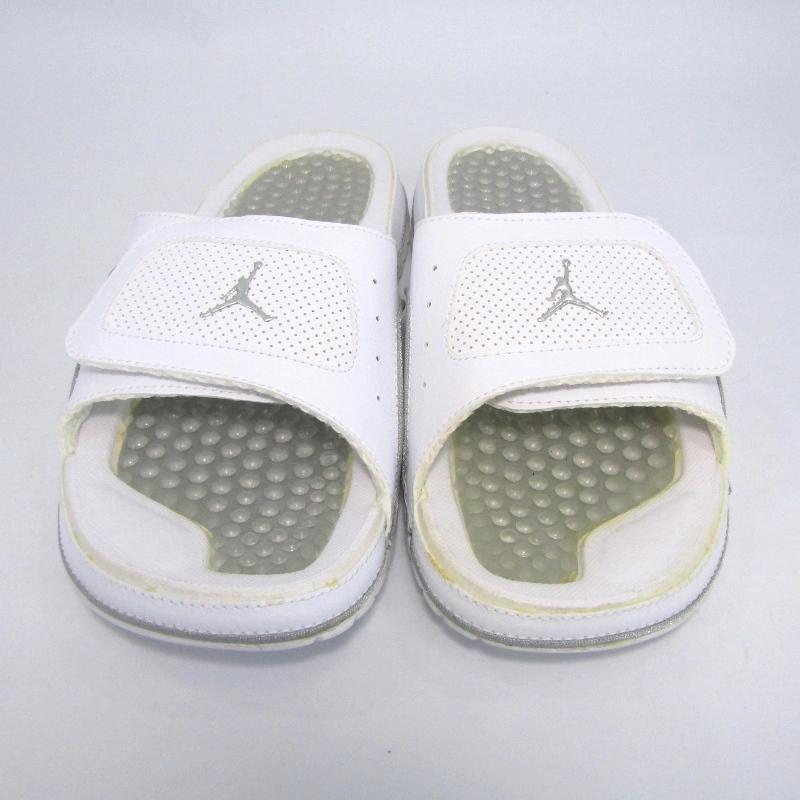 NIKE ナイキ 26cm JORDAN HYDRO V 343104-105 ジョーダン ハイドロ5 サンダル 09年製 ホワイト 白 ...