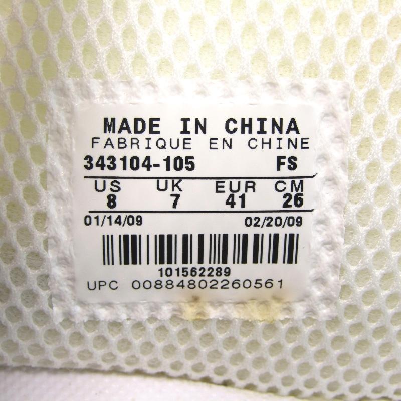 NIKE ナイキ 26cm JORDAN HYDRO V 343104-105 ジョーダン ハイドロ5 サンダル 09年製 ホワイト 白 ...