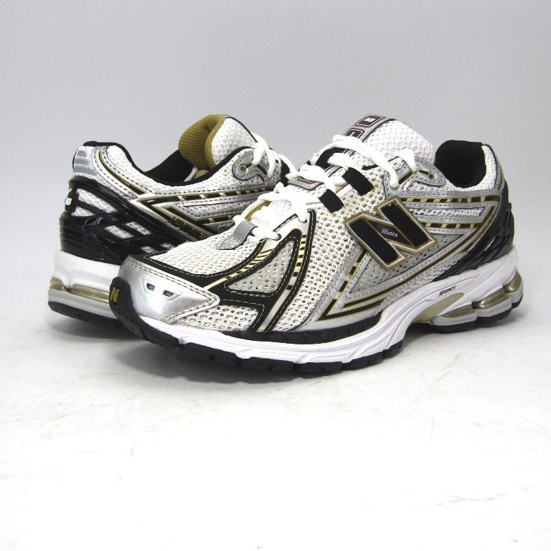 New Balance 未使用 ニューバランス 27cm M1906RA ランニングシューズ N LOCK ABZORB メッシュ シルバー ...