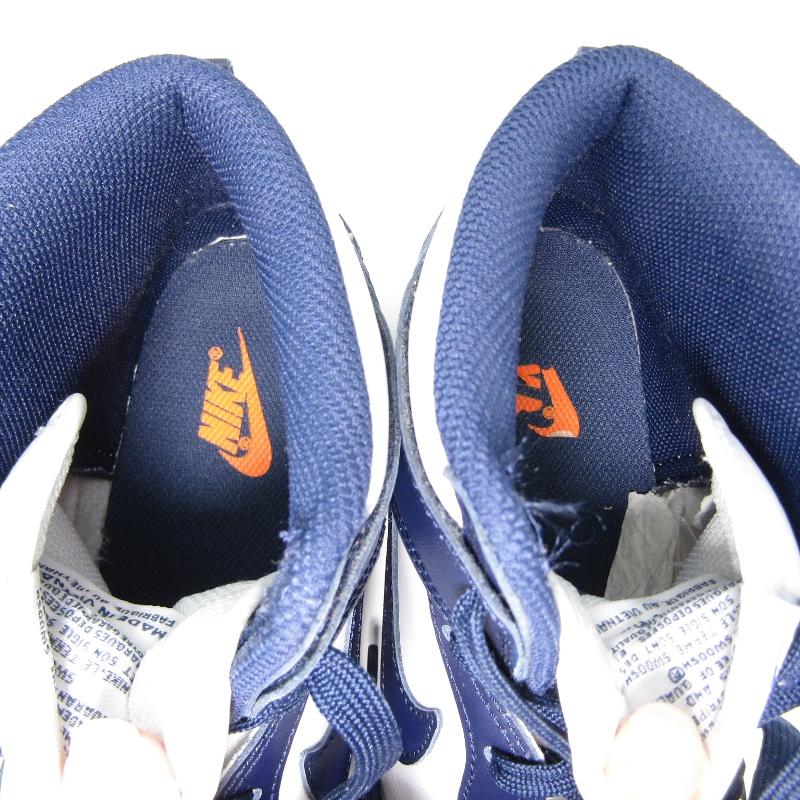 NIKE ナイキ 28cm DUNK HI RETRO CHAMPIONSHIP NAVY DD1399-104 ダンク ハイ レトロ ...