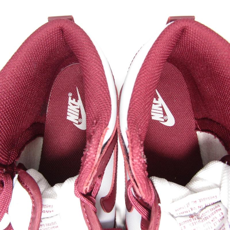 NIKE 美品 ナイキ 26.5cm DUNK HIGH RETRO DD1399-600 ダンク ハイ レトロ DARK BEETROOT ...