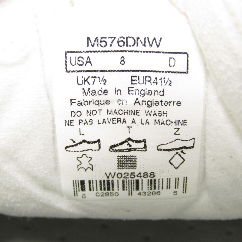 New Balance new balance ニューバランス UK7.5 M576DNW 英国製 ランニングシューズ イングランド製 スエード ネイビー 紺 90005514 : クラシック ...