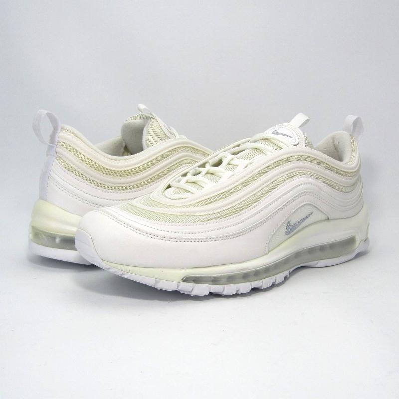 NIKE 美品 ナイキ 29cm AIR MAX 97 921826-101 エアマックス 19年製 TRIPLE WHITE WHITE ...