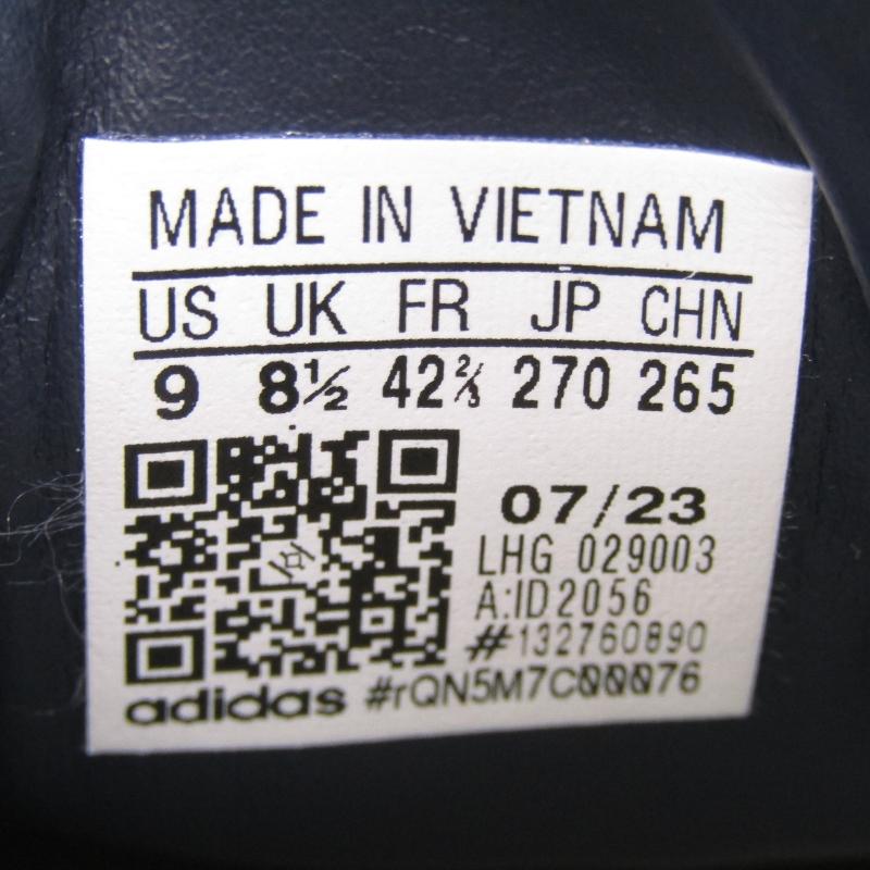 adidas 美品 アディダス 27cm SAMBA OG ID2056 サンバ ローカット NIGHTNAVY/CREAMWHITE/GUM ...