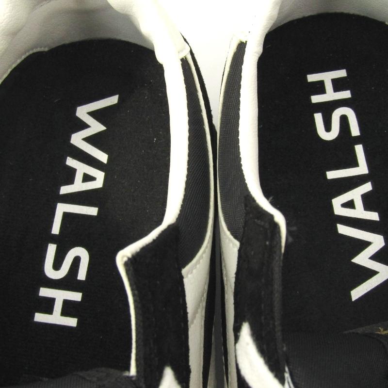 未使用 WALSH ウォルシュ TORNADO TORO1393 ランニングモデル トルネード BLACK/WHT UK8 箱付スニーカー 中古 98000198 : クラシック - 通販 ...