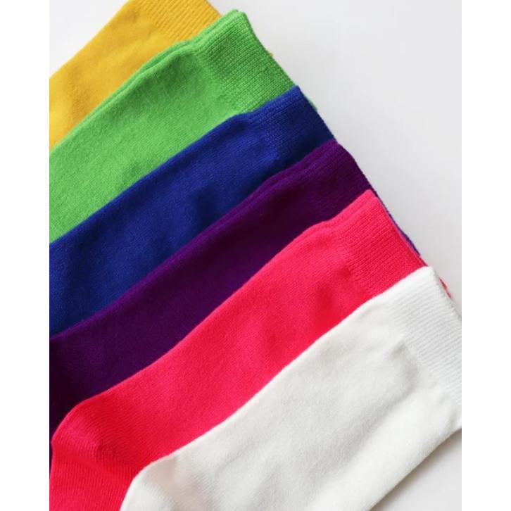 TAWARA（たわら） ちょびっとウールベタ編みクルーソックス ゴルフグリーン 黄緑 ネオン 靴下 レディース あったか プチギフト 無地 : セレクトショップ クラシカ - 通販 ...