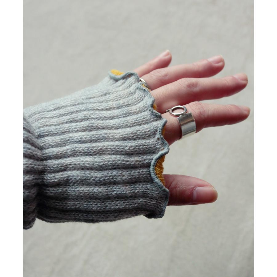 TAWARA（たわら） TAWARAタワラ 2wayショート丈アームウォーマー レッグウォーマー アームカバー グレー 手袋 フィンガーレス レディース 女性用 コットン : セレクトショップ ...