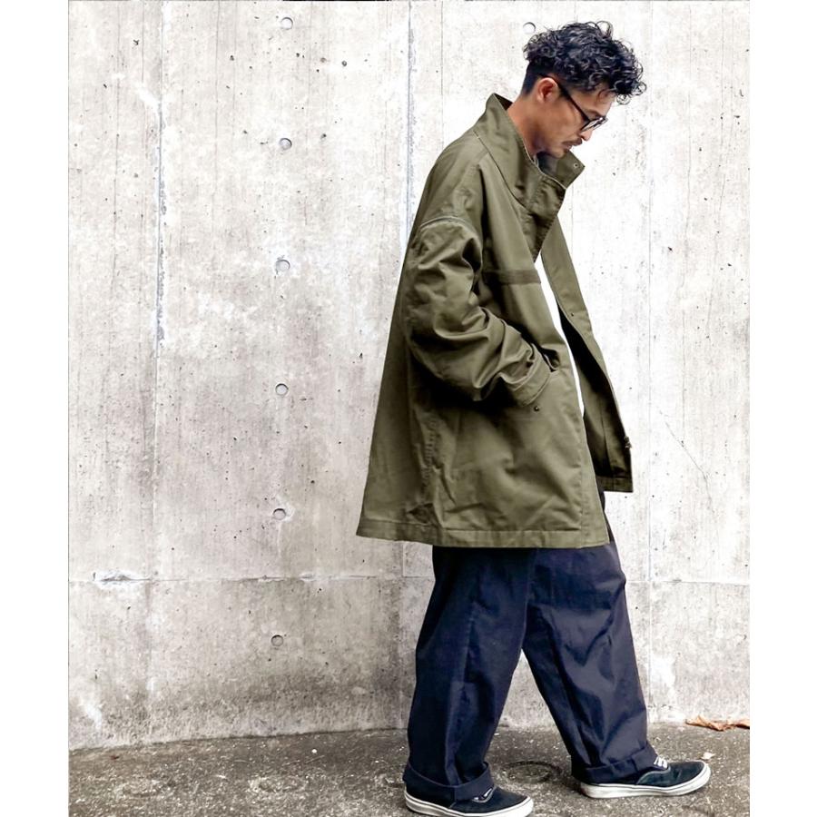 classicalelf 《Javaジャバコラボ》 アウター コート 洗練されたカジュアルスタイル 5WAYマルチプルライナー付m-65ミリタリーコート ビッグシルエット ...