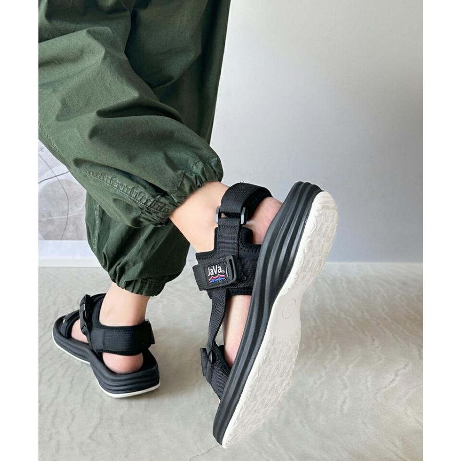 classicalelf 《javaジャバ コラボ》【family+】サンダル レディース 厚底 スポーツサンダル メンズ スポーティ ストラップ 男女兼用 ユニセックス ...