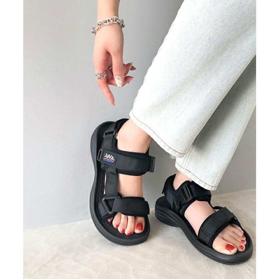 classicalelf 《javaジャバ コラボ》【family+】サンダル レディース 厚底 スポーツサンダル メンズ スポーティ ストラップ 男女兼用 ユニセックス ...