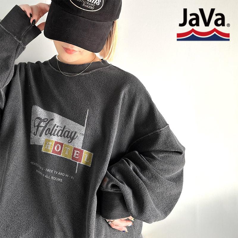 classicalelf 《java ジャバコラボ》 トップス スウェット レディース プルオーバー ヴィンテージ ユニセックス 古着 ゆったり リラクシー 男女兼用 : Classical ...