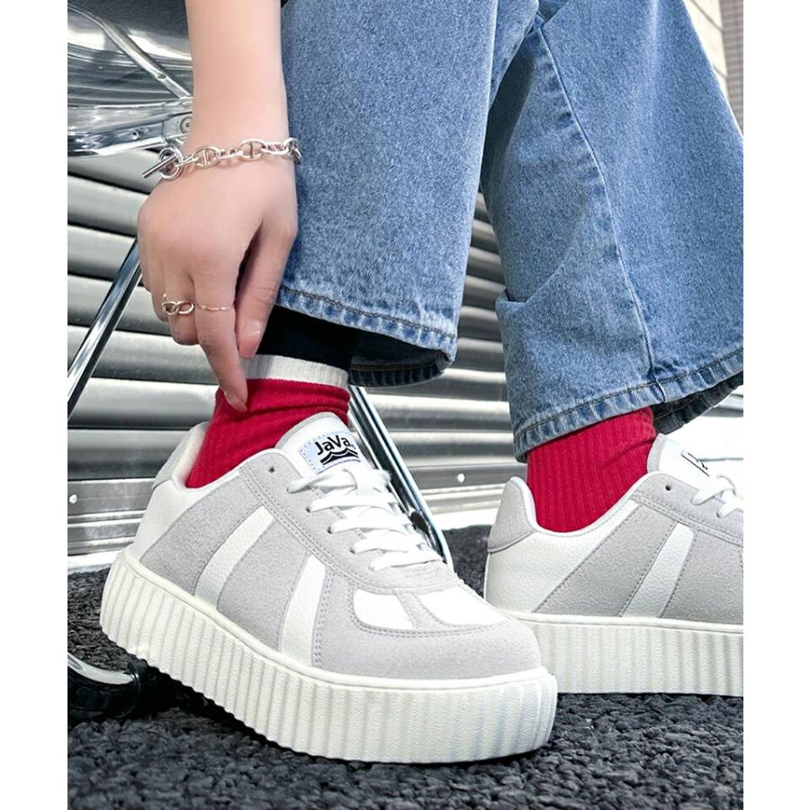 classicalelf 《javaジャバ 別注》送料無料 靴 スニーカー レディース RETRO BERG レトロバーグ 厚底スニーカー 男女兼用 ユニセックス メンズ 疲れにくい スポーツ ...