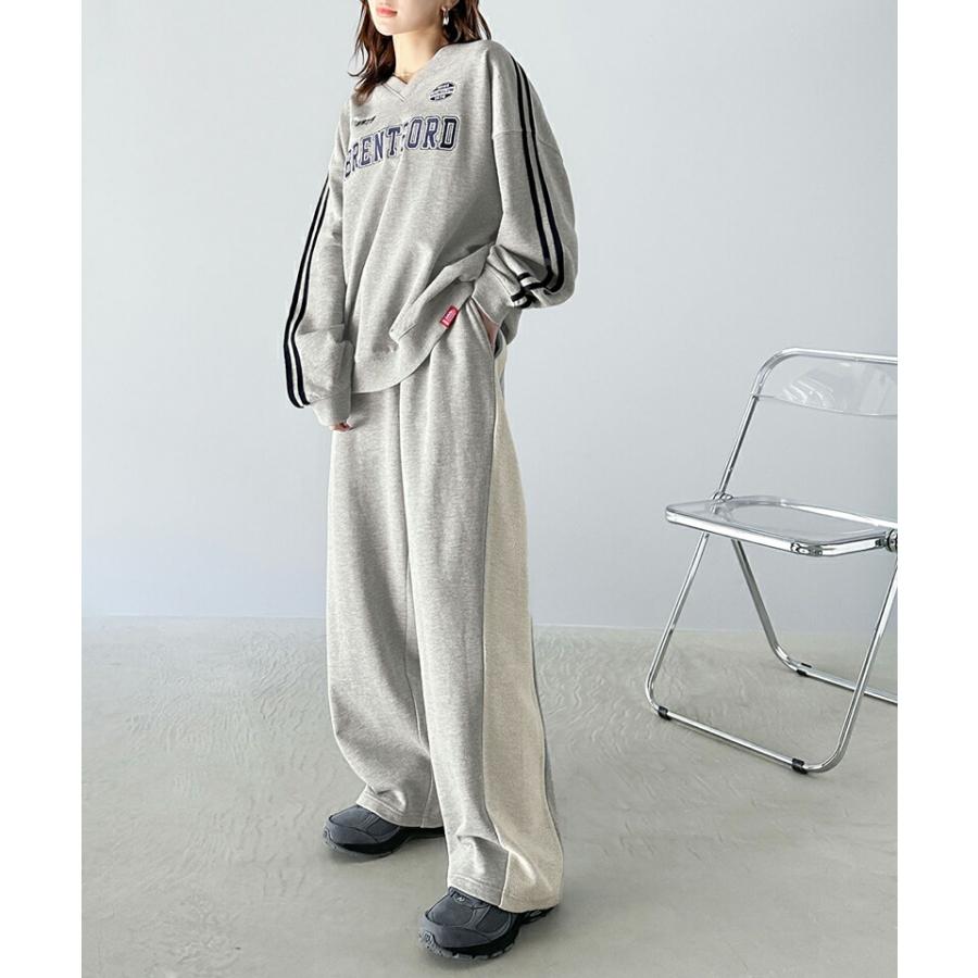 classicalelf 《javaジャバ コラボ》 ボトムス パンツ レディース サイド 切り替え 裏使い スウェット 男女兼用 ...