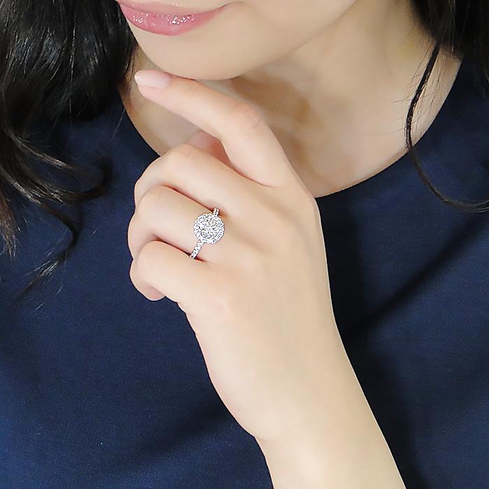 Classic CHESS pt950 超大粒 1.0ct ダイヤモンド リング 1.65ctUP 送料無料 プラチナ 一粒 ダイヤ ダイア 指輪 エンゲージ マリッジ プレゼント ブライダル ...