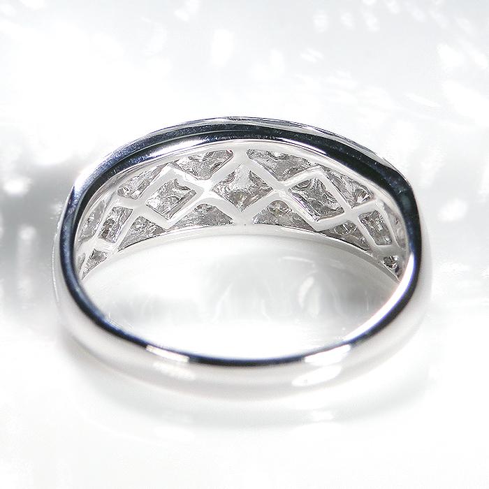 Classic CHESS 1ct ダイヤモンド リング プラチナ pt950 パヴェ 指輪 送料無料 pave エタニティ 1カラット 1.0ct 豪華 フラット ダイヤ 結婚 婚約 ...