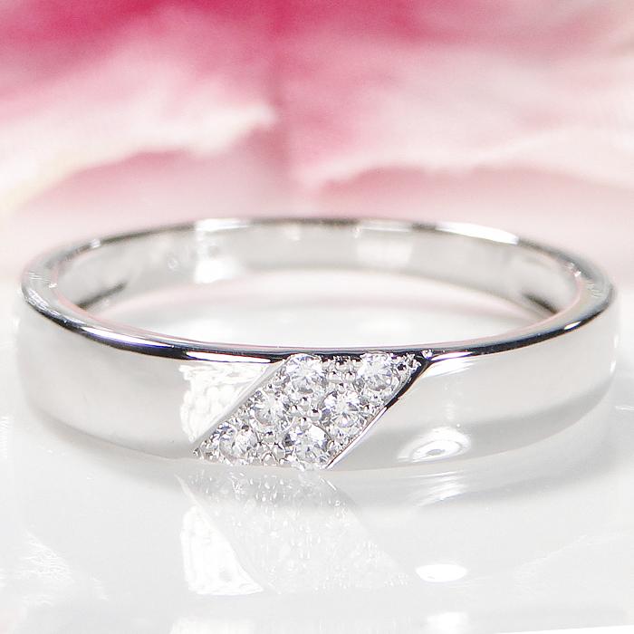 Pt950 K18YG ダイヤモンド リング 0.08ct 送料無料 ダイヤ プラチナ ゴールド 幅広 ダイアモンド K18 18金 指輪 Pt レディース ギフト 結婚 記念日 ...