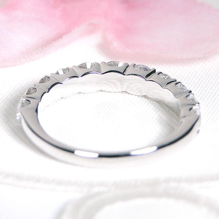 Classic CHESS Pt950 ダイヤモンド H&C 1.1ct グラデーション エタニティ リング H＆C ベルギーメイク ダイヤ エタ 指輪 1.1カラット 1カラット クラシック ...