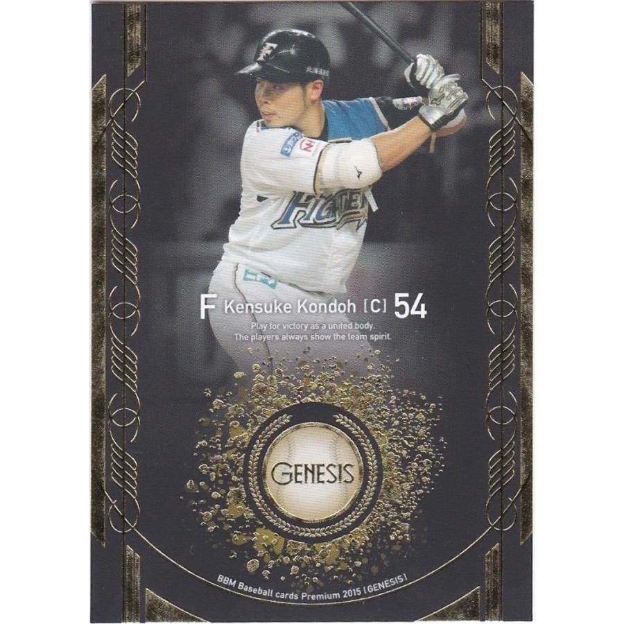 BBM 2015 GENESIS 近藤健介 022 レギュラー : トレカショップ CLEAR FILE - 通販 - Yahoo!ショッピング