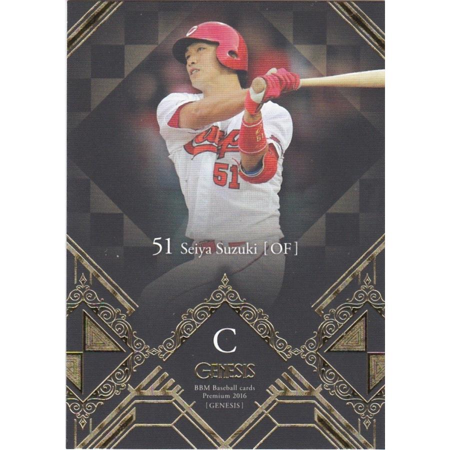 BBM 2016 GENESIS 鈴木誠也 090 レギュラー : トレカショップ CLEAR FILE - 通販 - Yahoo!ショッピング