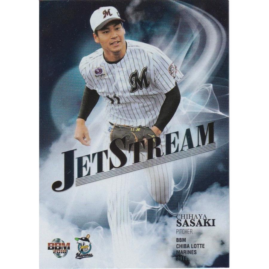 BBM 2018 千葉ロッテマリーンズ 佐々木千隼 JS1 Jet Stream : トレカショップ CLEAR FILE - 通販 ...