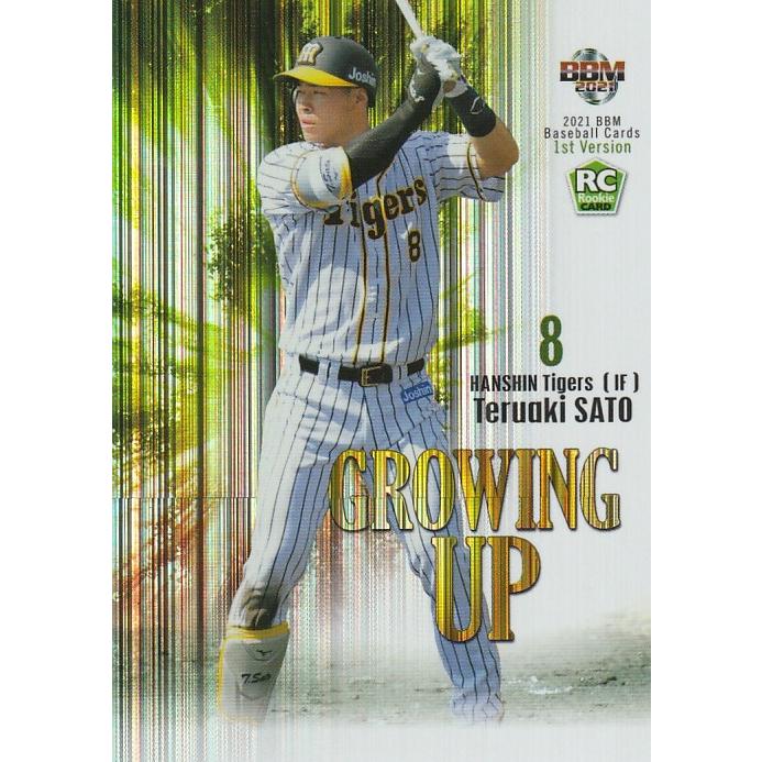 BBM 2021 1st 佐藤輝明 GU08 GROWING UP : トレカショップ CLEAR FILE - 通販 - Yahoo!ショッピング