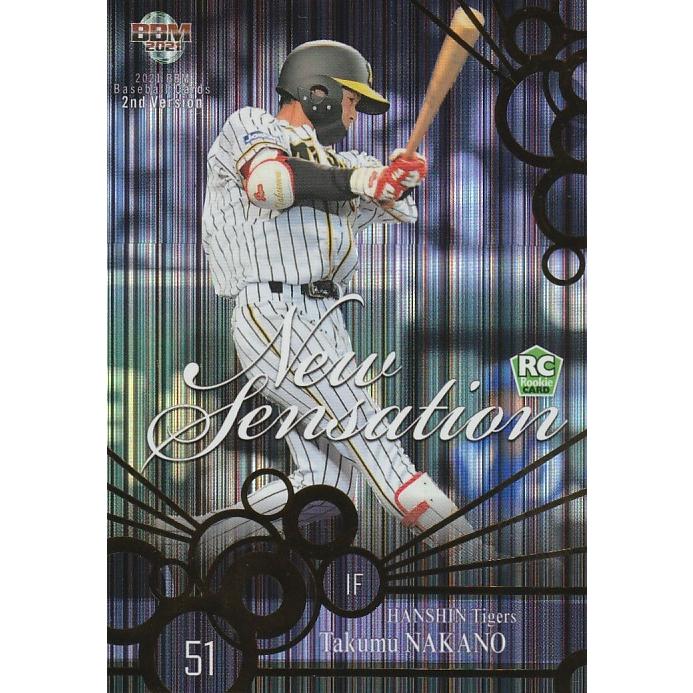 BBM 2021 2nd 中野拓夢 /100 パラレル NS08 NEW SENSATION :BBM20212ndNS08p:トレカショップ CLEAR FILE - 通販 - Yahoo ...