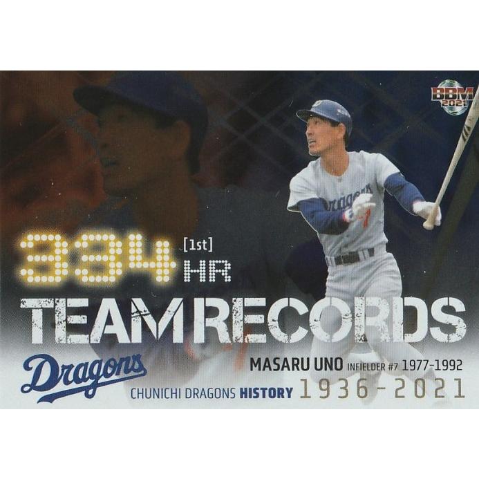 BBM 2021 中日ドラゴンズヒストリー 宇野勝 TR3 球団記録 : トレカショップ CLEAR FILE - 通販 - Yahoo!ショッピング