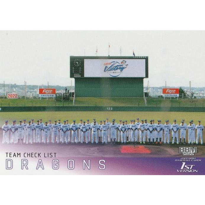 BBM 2022 1st 中日ドラゴンズ 329 チームチェックリスト :BBM20221st329:トレカショップ CLEAR FILE - 通販 - Yahoo!ショッピング