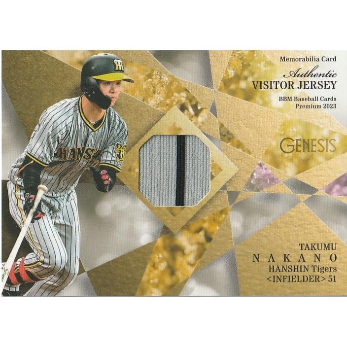 BBM 2023 GENESIS 中野拓夢 /350 メモラビリアカード ジャージ : トレカショップ CLEAR FILE - 通販 - Yahoo!ショッピング