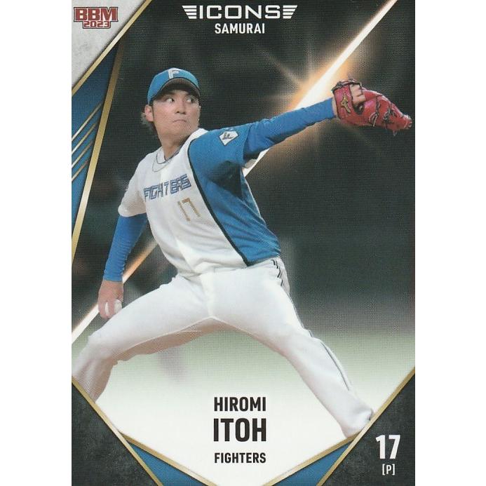 BBM 2023 ICONS -SAMURAI- 伊藤大海 17 レギュラー : bbm2023icons17 : トレカショップ CLEAR FILE - 通販 - Yahoo!ショッピング