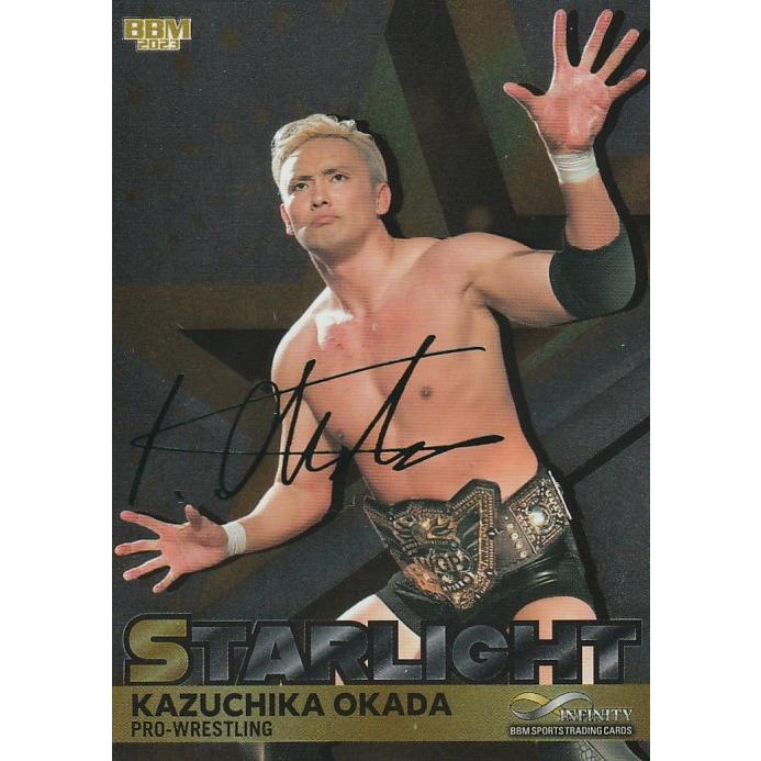 BBM 2023 INFINITY オカダ・カズチカ /90 緑箔サイン ST16 STARLIGHT : トレカショップ CLEAR FILE - 通販 - Yahoo!ショッピング