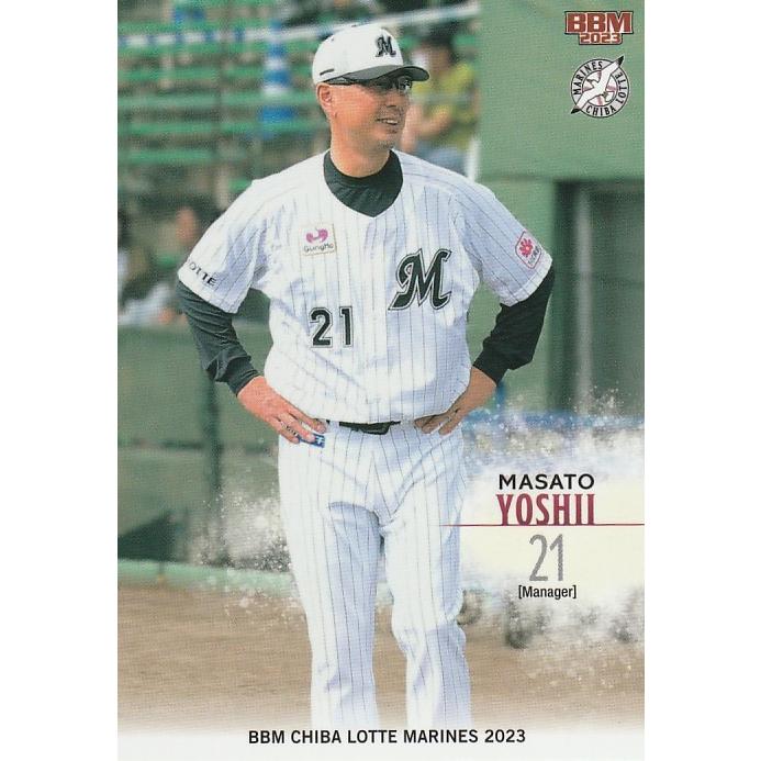 BBM 2023 千葉ロッテマリーンズ 吉井理人 M01 レギュラー :BBM2023marinesM01:トレカショップ CLEAR FILE - 通販 - Yahoo!ショッピング