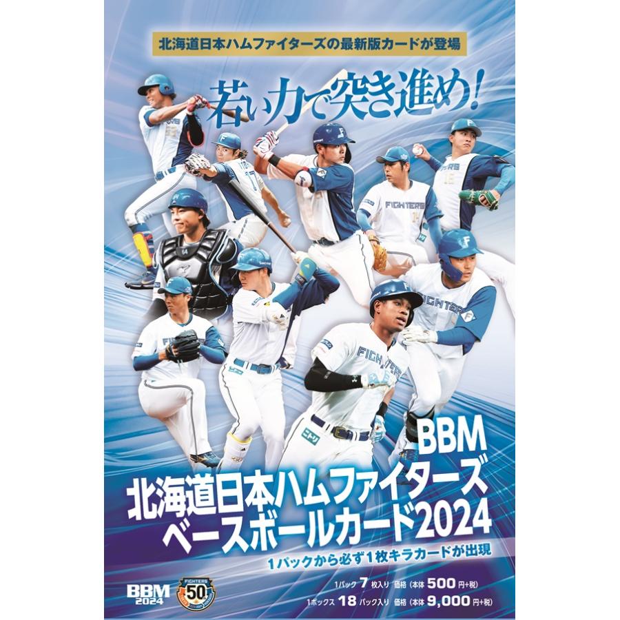 BBM北海道日本ハムファイターズ ベースボールカード2024 1ボックス : bbm2024fighters1box : トレカショップ CLEAR FILE - 通販 - Yahoo!ショッピング