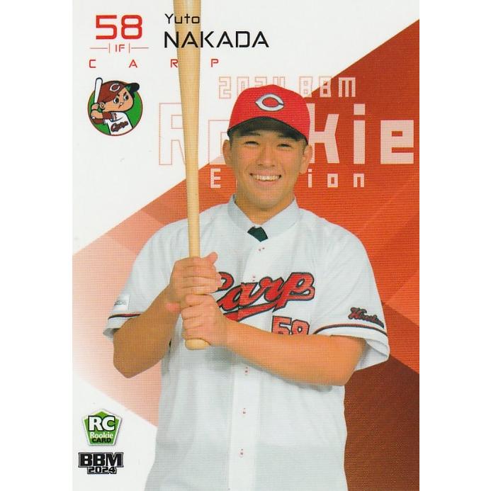 BBM 2024 ルーキーエディション 仲田侑仁 012 レギュラー : トレカショップ CLEAR FILE - 通販 - Yahoo!ショッピング