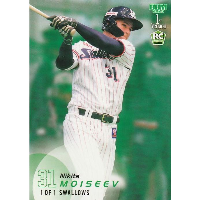 BBM 2025 1st モイセエフ ニキータ 132 レギュラー : トレカショップ CLEAR FILE - 通販 - Yahoo!ショッピング