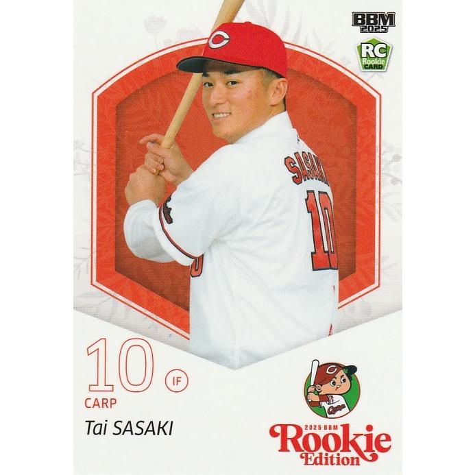 BBM 2025 ルーキーエディション 佐々木泰 030 レギュラー : トレカショップ CLEAR FILE - 通販 - Yahoo!ショッピング
