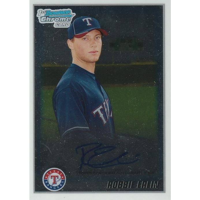 BOWMAN 2010 Chrome ロビー・アーリン Robbie Erlin Autographs 直筆サインカード : トレカショップ ...