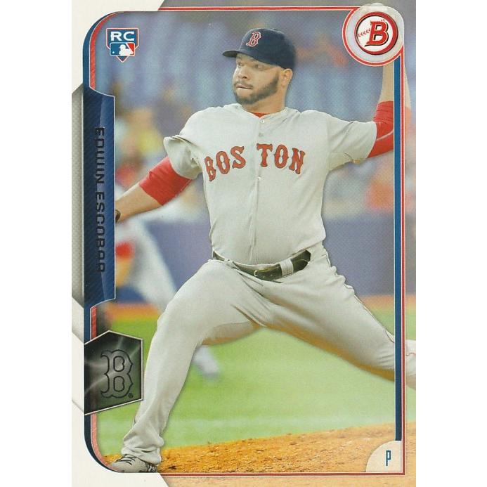 BOWMAN 2015 エドウィン・エスコバー Edwin Escobar 133 : トレカショップ CLEAR FILE - 通販 ...