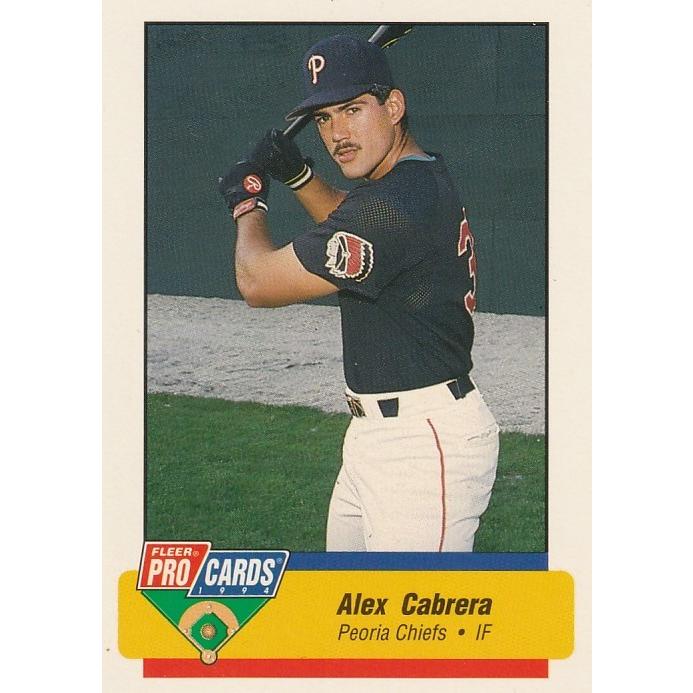 FLEER 1994 アレックス・カブレラ Alex Cabrera 2273 : トレカショップ CLEAR FILE - 通販 - Yahoo!ショッピング
