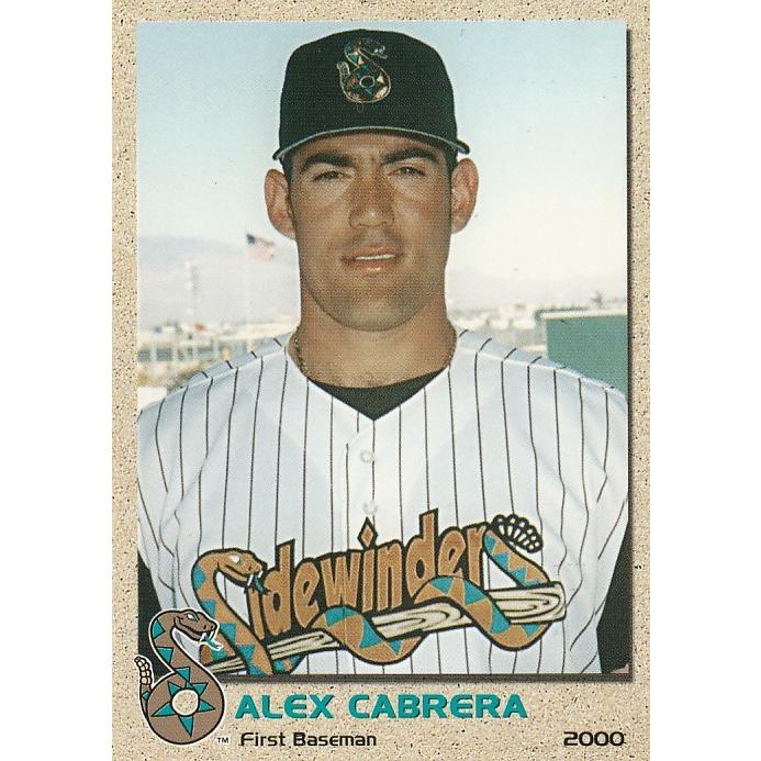 2000 Grandstand アレックス・カブレラ Alex Cabrera 38 : トレカショップ CLEAR FILE - 通販 ...