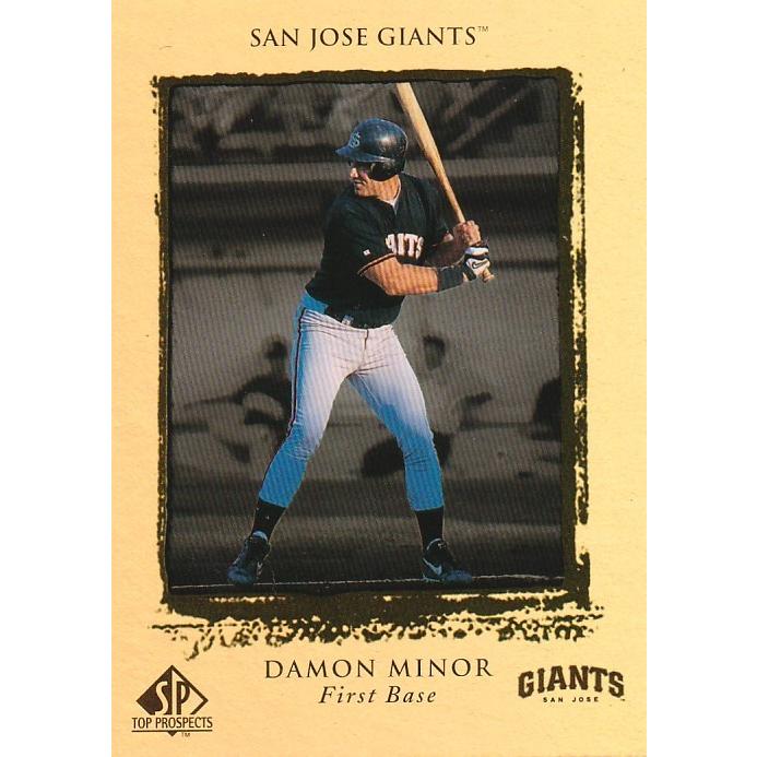 1999 SP Top Prospects デイモン・マイナー Damon Minor 88 : トレカショップ CLEAR FILE ...