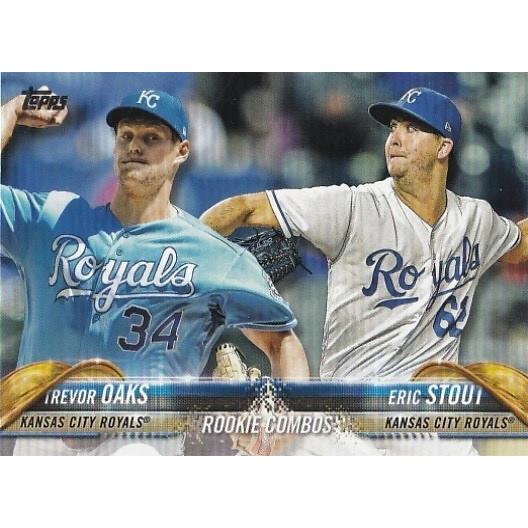 TOPPS 2018 Update Trevor Oaks & Eric Stout US56 : トレカショップ CLEAR FILE ...