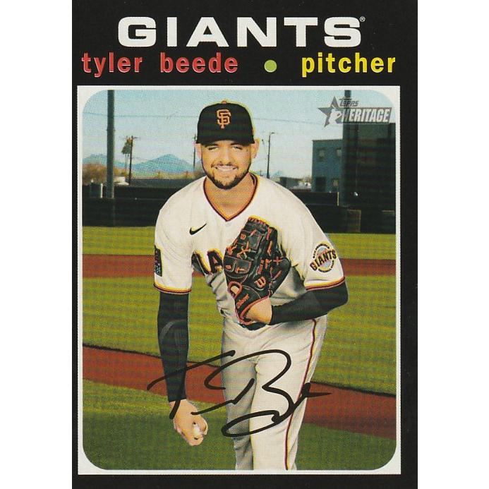 TOPPS 2020 Heritage High Number タイラー・ビーディ Tyler Beede 612 ...
