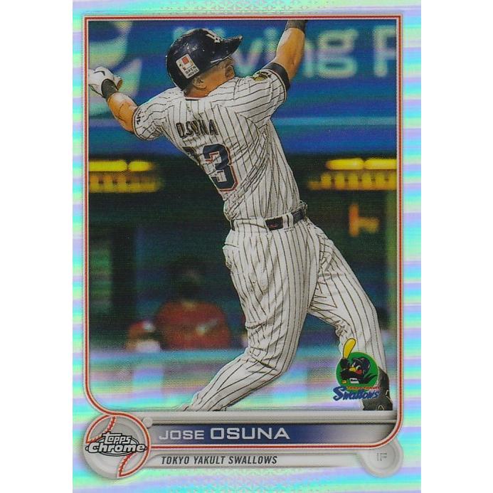 TOPPS 2022 NPB CHROME J.オスナ 110 Refractor :TOPPS2022NPBchrome110re:トレカショップ CLEAR FILE - 通販 ...