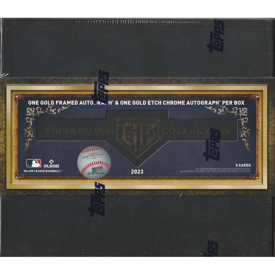 MLB 2023 TOPPS GILDED COLLECTION HOBBY 1BOX : topps2023gildedcollection : トレカショップ CLEAR FILE ...