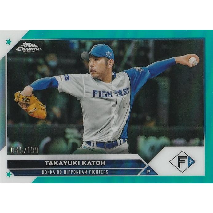 TOPPS 2023 NPB CHROME 加藤貴之 /199 31 Aqua Refractor : トレカショップ CLEAR FILE - 通販 - Yahoo!ショッピング