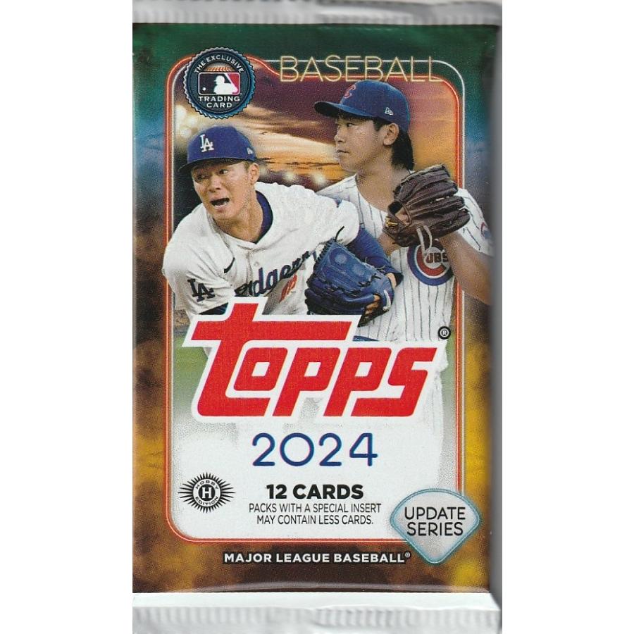 MLB 2024 TOPPS UPDATE SERIES HOBBY 1パック(12枚入り) : トレカショップ CLEAR FILE ...