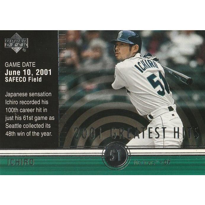 UPPER DECK 2002 イチロー GH2 : ud2002gh2 : トレカショップ CLEAR FILE - 通販 - Yahoo!ショッピング